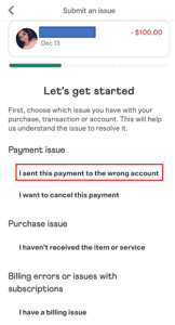 Help! I Accidentally Venmoed the Wrong Person